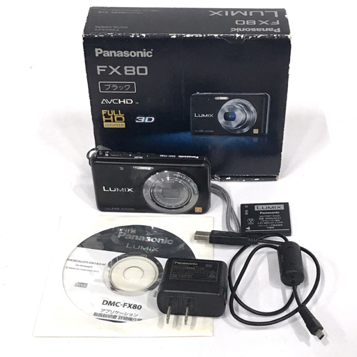 Yahoo!オークション - PANASONIC LUMIX FX80 LEICA DC 2.5-6.4/4.3-21....
