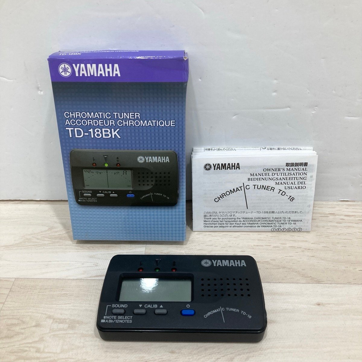 Yahoo!オークション - YAMAHA クロマチックチューナー TD-18BK[D3504]