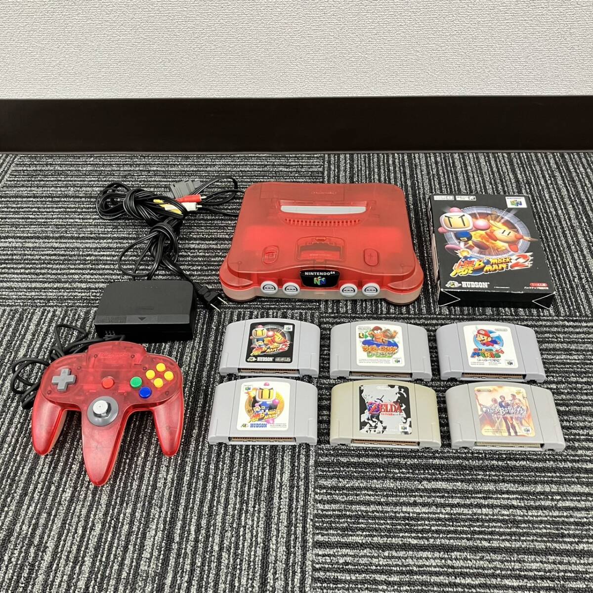 Yahoo!オークション - J211-I72-737 Nintendo 任天堂 64 本体 NUS-001 ...