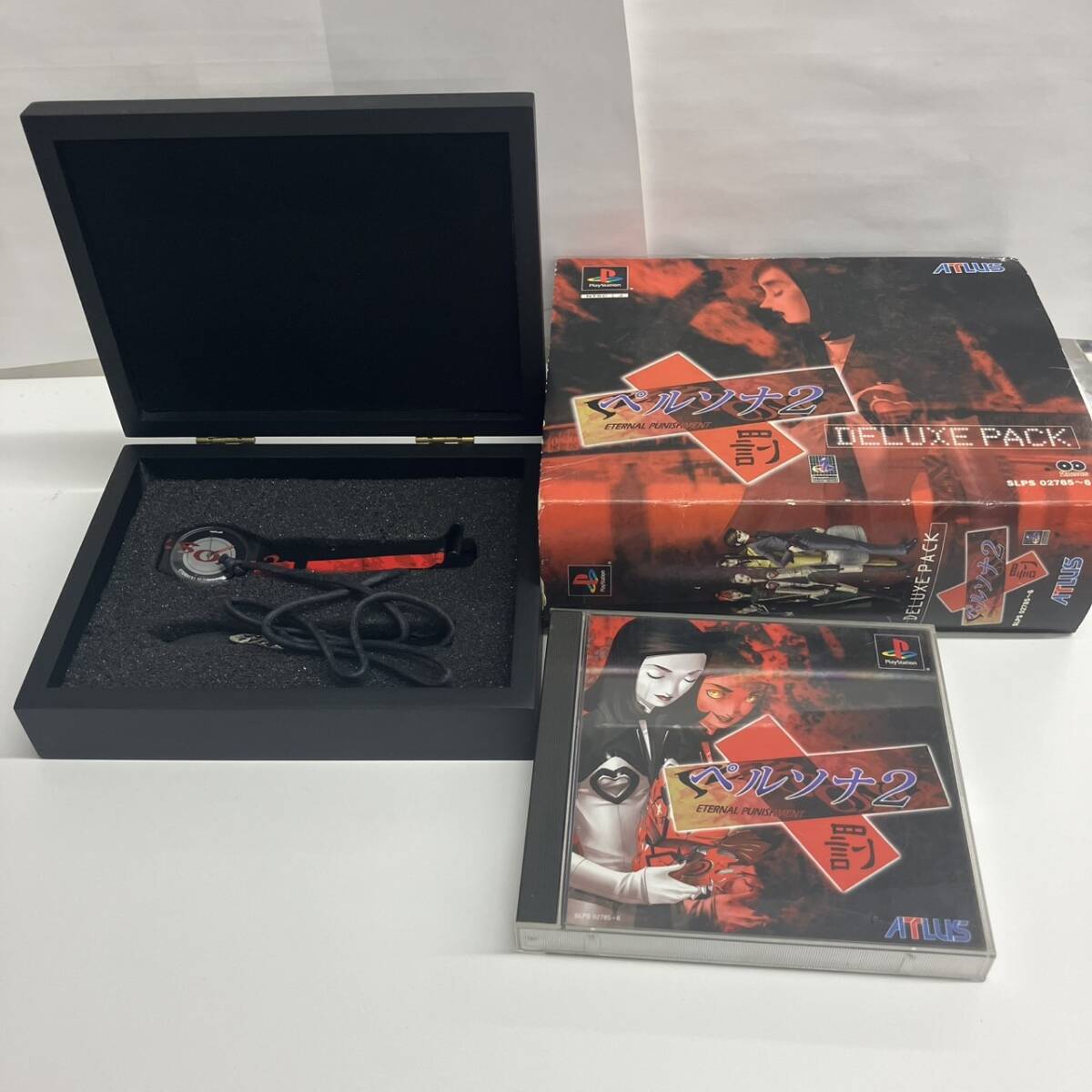 Yahoo!オークション - J302-F1-208 ATLUS アトラス ペルソナ2 罰 DELUX...