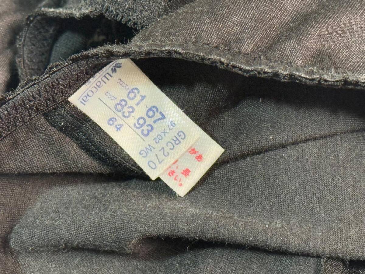 Yahoo!オークション - S023 ワコール ガードル サイズ64 黒色 レース ...