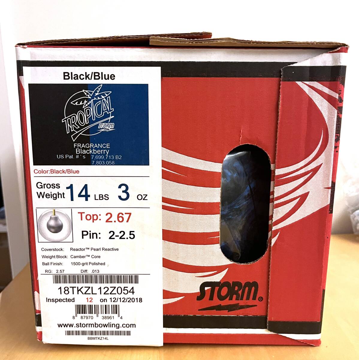 Yahoo!オークション - 【ジャンク】STORM 14p トロピカルストーム ボウ...