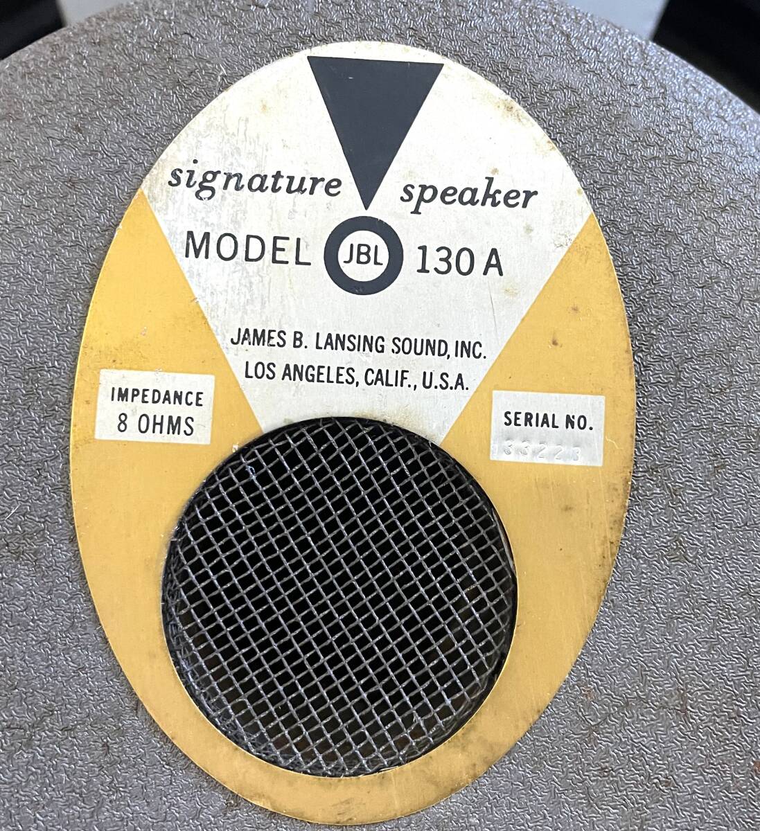 Yahoo!オークション - JBL/コーン型ウーファーユニット/130A/ペア