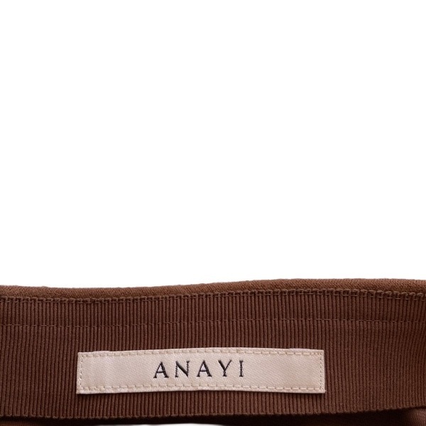 Yahoo!オークション - アナイ ANAYI スカート サイズ34 S - ブラウン ...