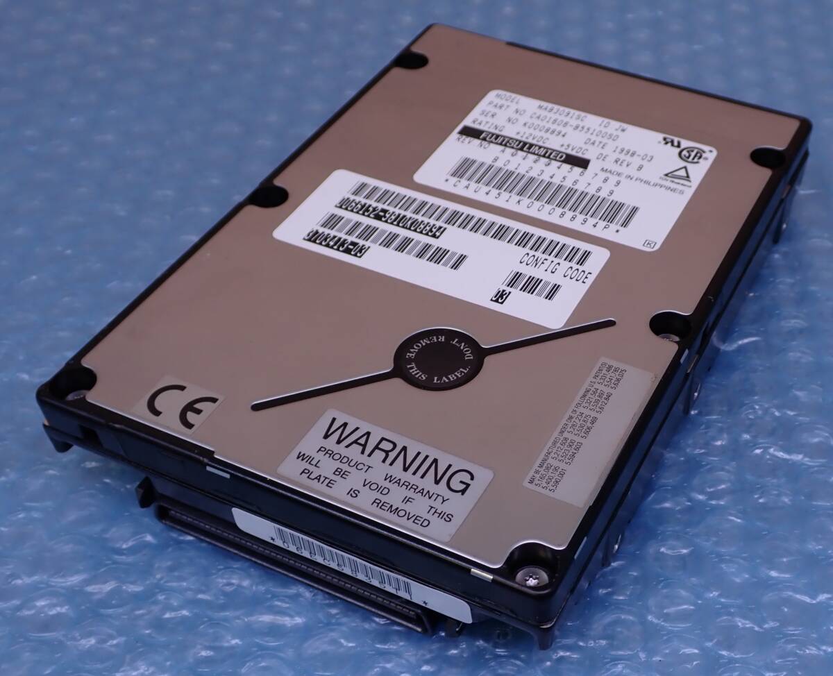 Yahoo!オークション - J253# 動作未確認 Fujitsu MAB3091SC 9GB Ultra2...