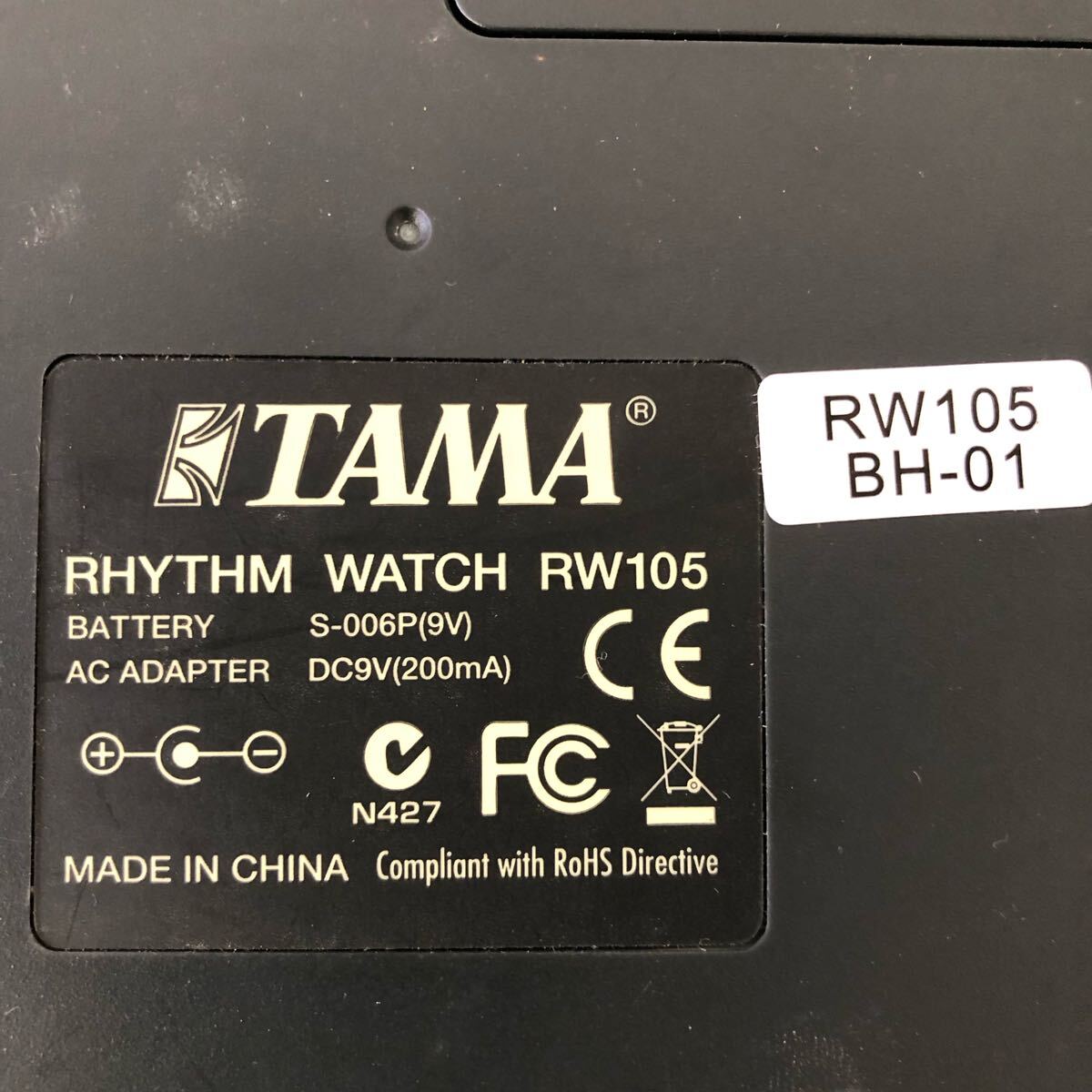 Yahoo!オークション - H46 TAMA メトロノーム リズムウォッチ RW105 動...