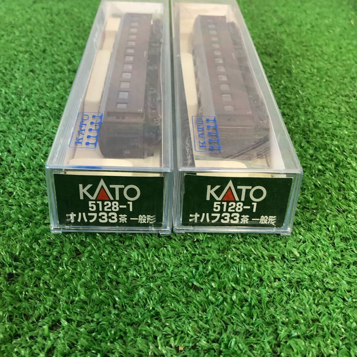 Yahoo!オークション - H118 KATO Nゲージ 鉄道模型 5128-1 オハフ33 茶...