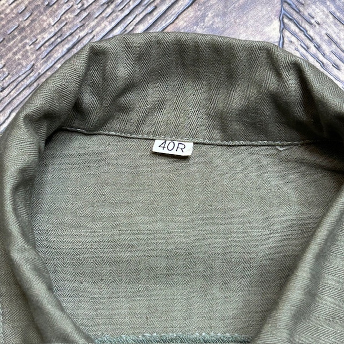 Yahoo!オークション - 40's U.S.Army M43 HBT jacket アメリカ軍 ヘリ...