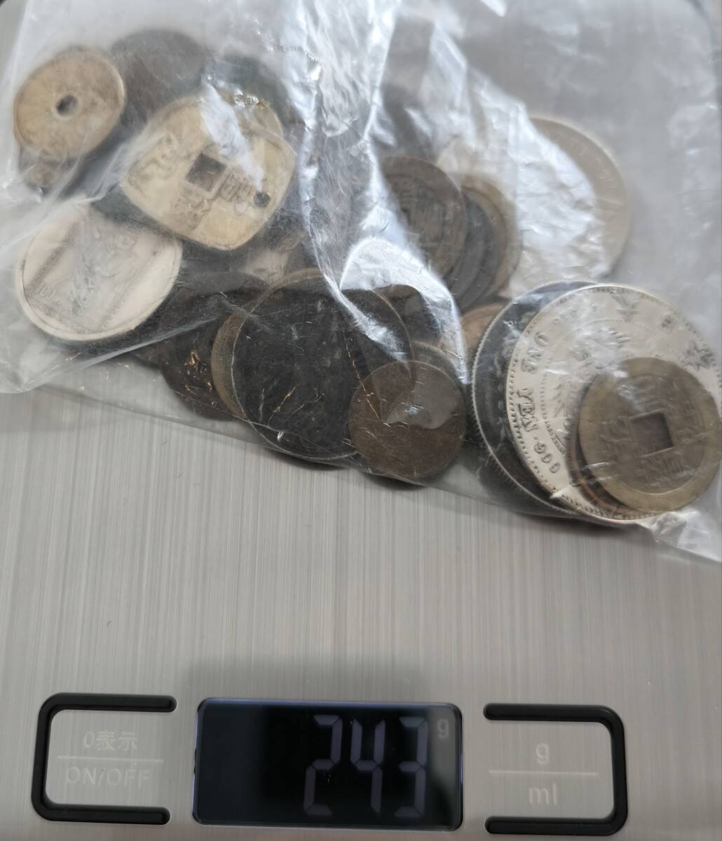 Yahoo!オークション - 日本古銭 近代銭 メダル まとめ 243g 1円スター...