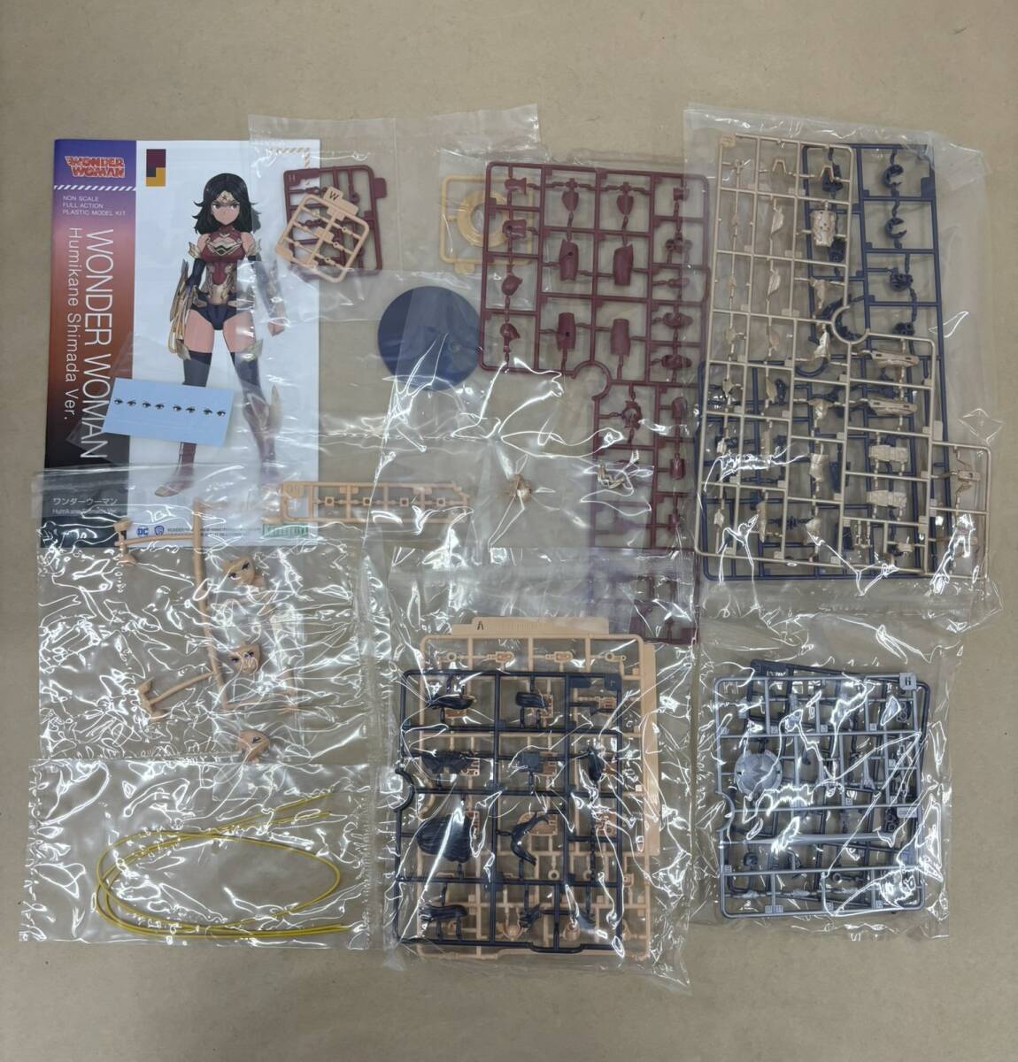 Yahoo!オークション - R387 / 未組立品 コトブキヤ ワンダーウーマン ...