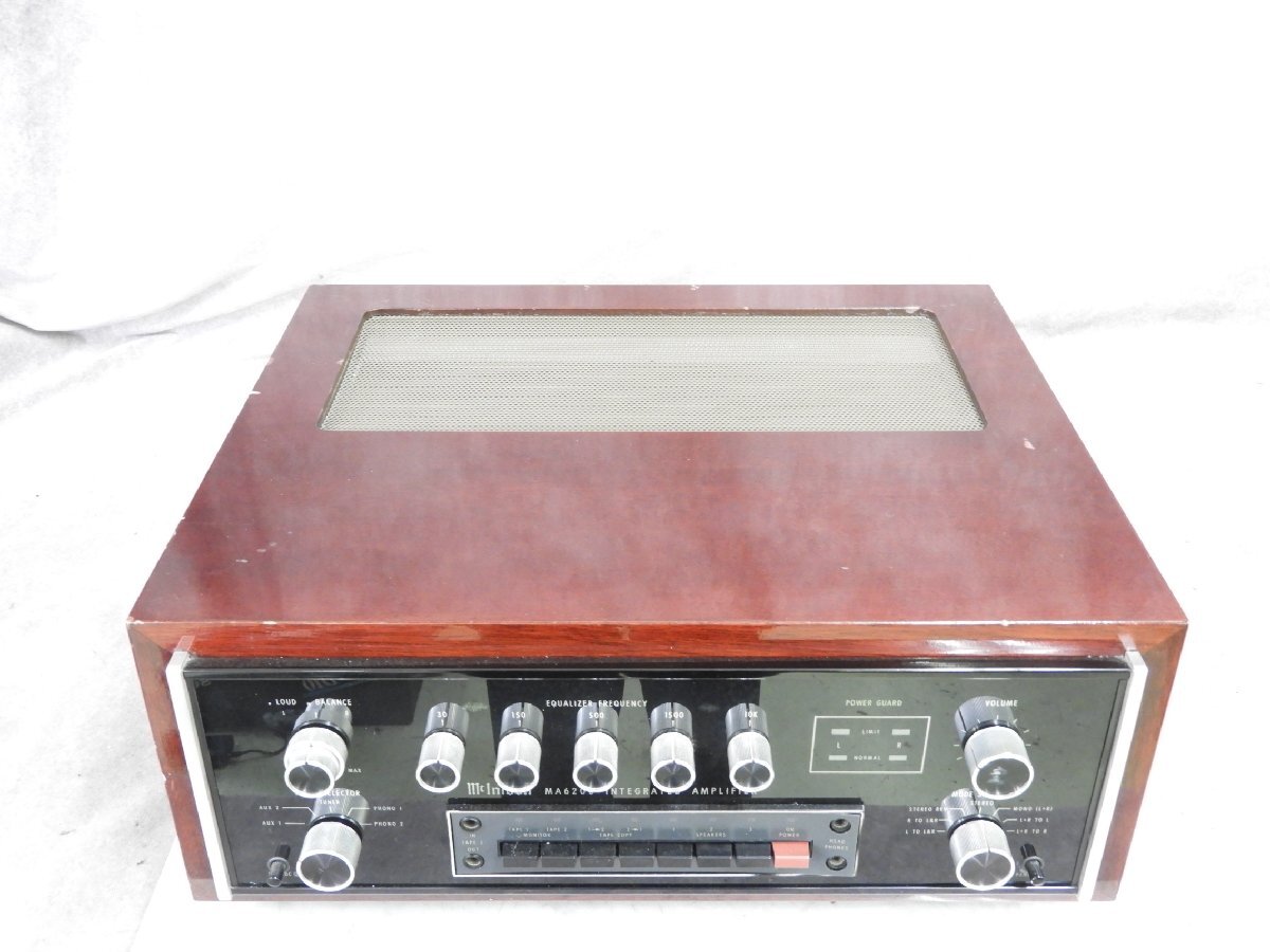 Yahoo!オークション - Mclntosh マッキントッシュ MA6200 プリメイン...