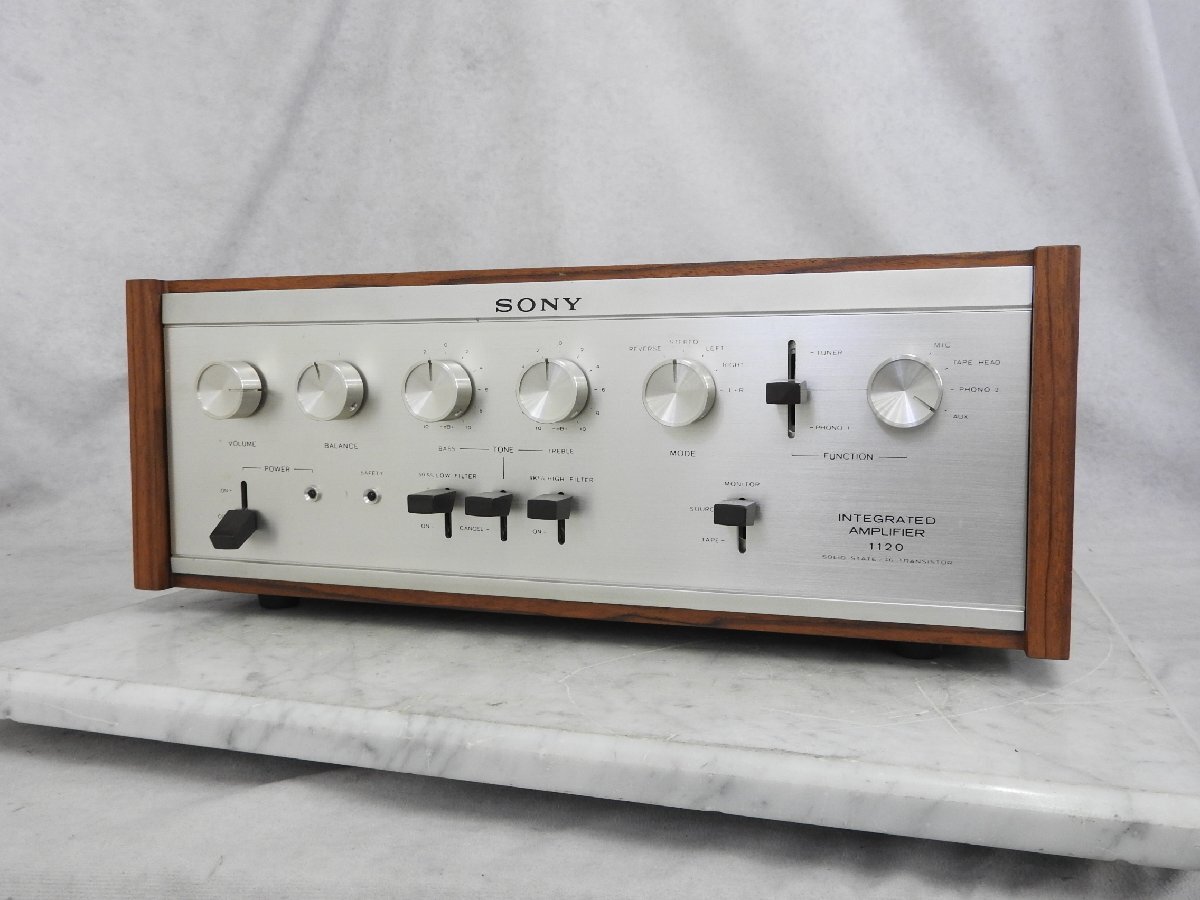 J SONY TA-1120 プリメインアンプ ソニー 3007554(ソニー)｜売買されたオークション情報、yahooの商品情報をアーカイブ公開 - オークファン（aucfan.com）