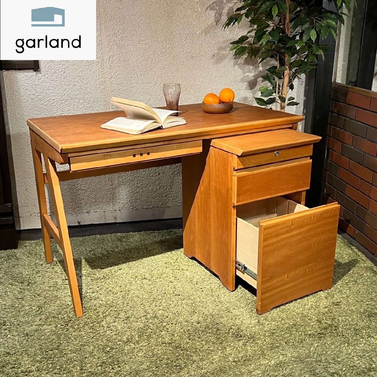 送料後決め ボスコ BOSCO 朝日木材加工 デスク&ドロワー 2点セット 机 デスクワゴン ニヤトー材 オイル仕上げ 北欧ナチュラル アクタス(机)｜売買されたオークション情報、yahooの ...