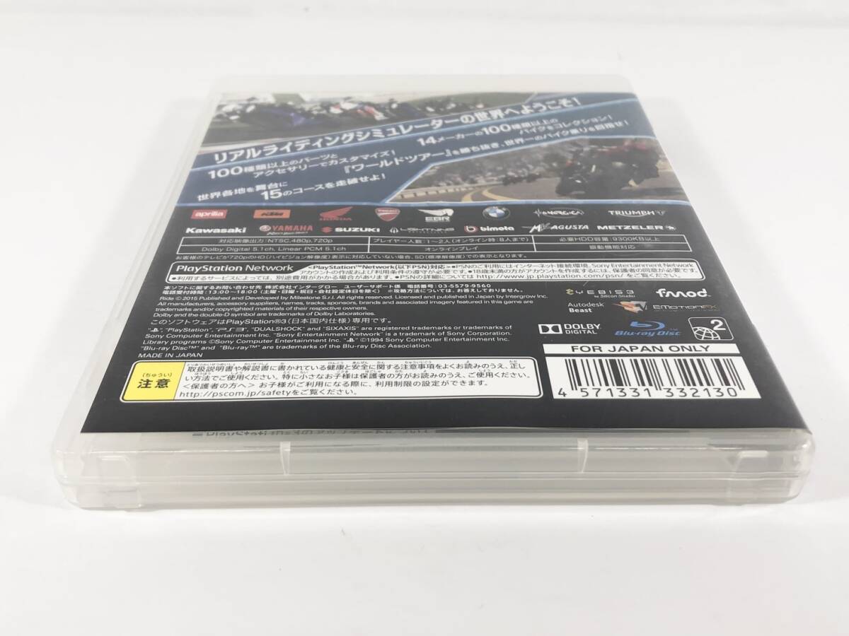 Yahoo!オークション - 10905 RIDE ライド PS3 ゲームソフト ディスク状...