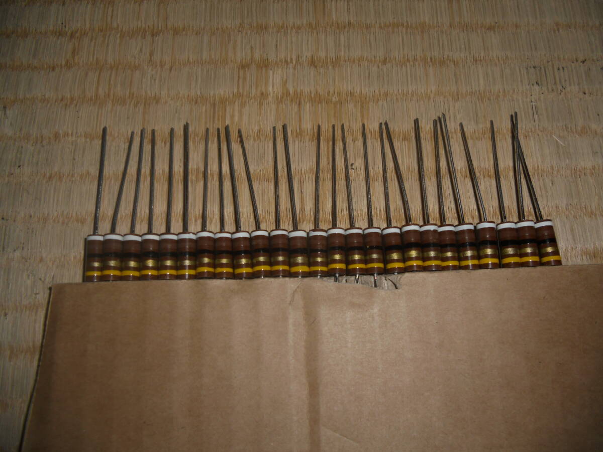 Yahoo!オークション - USA ABのコンポジット抵抗 91Ω 5％ 1W 25本