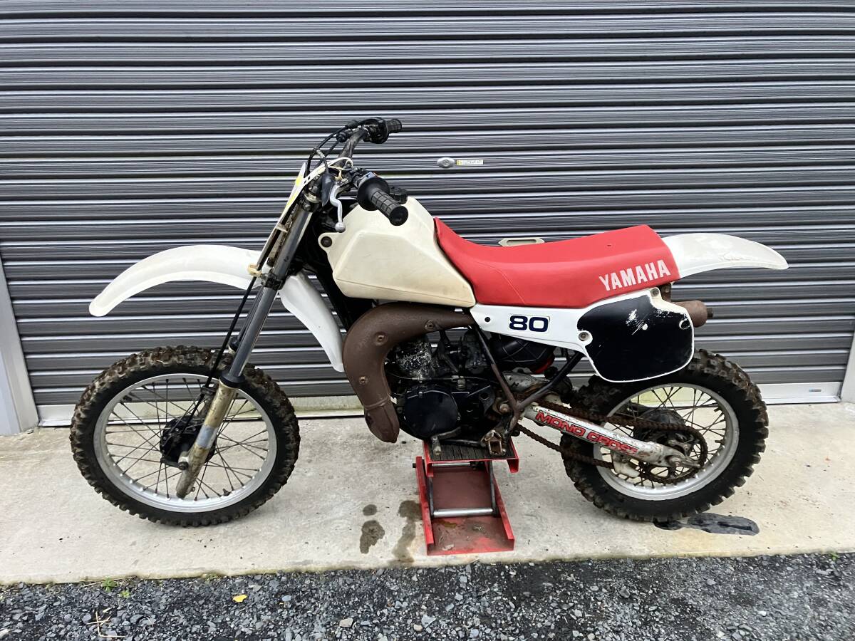Yahoo!オークション - ヤマハ YZ80 水冷 22W 1983 ジャンク 売り切り
