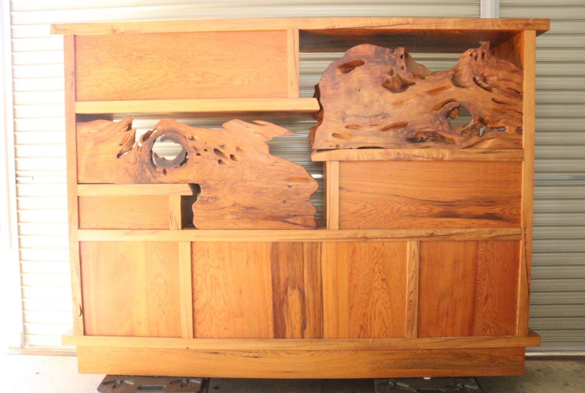 Yahoo!オークション - 【直接引き取り限定】屋久杉 サイドボード 最高...