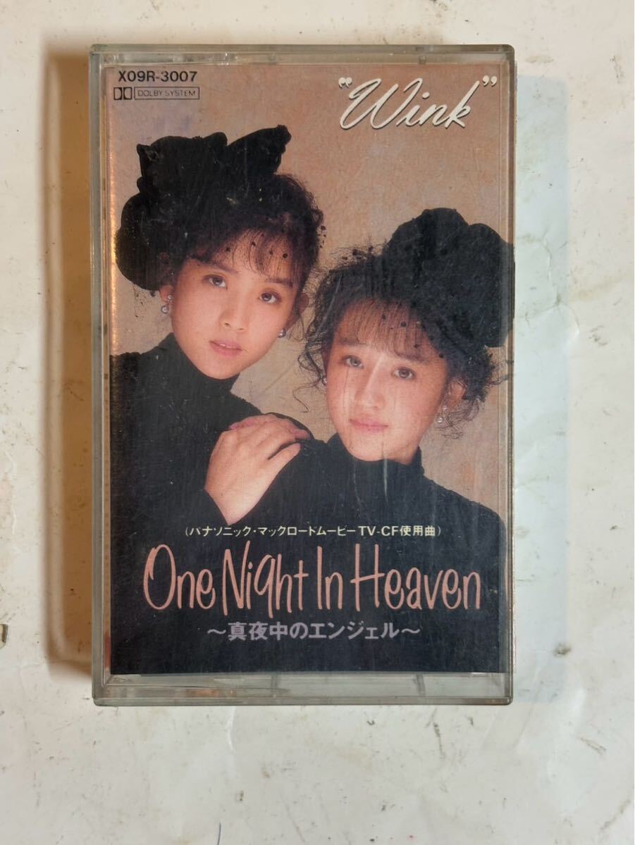 Yahoo!オークション - カセットテープ 歌詞カード付 Wink ウィンク One...