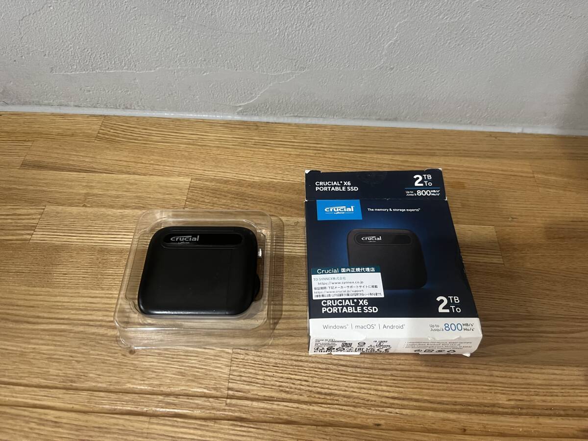 Yahoo!オークション - 【crucial x6】SSD 2TB