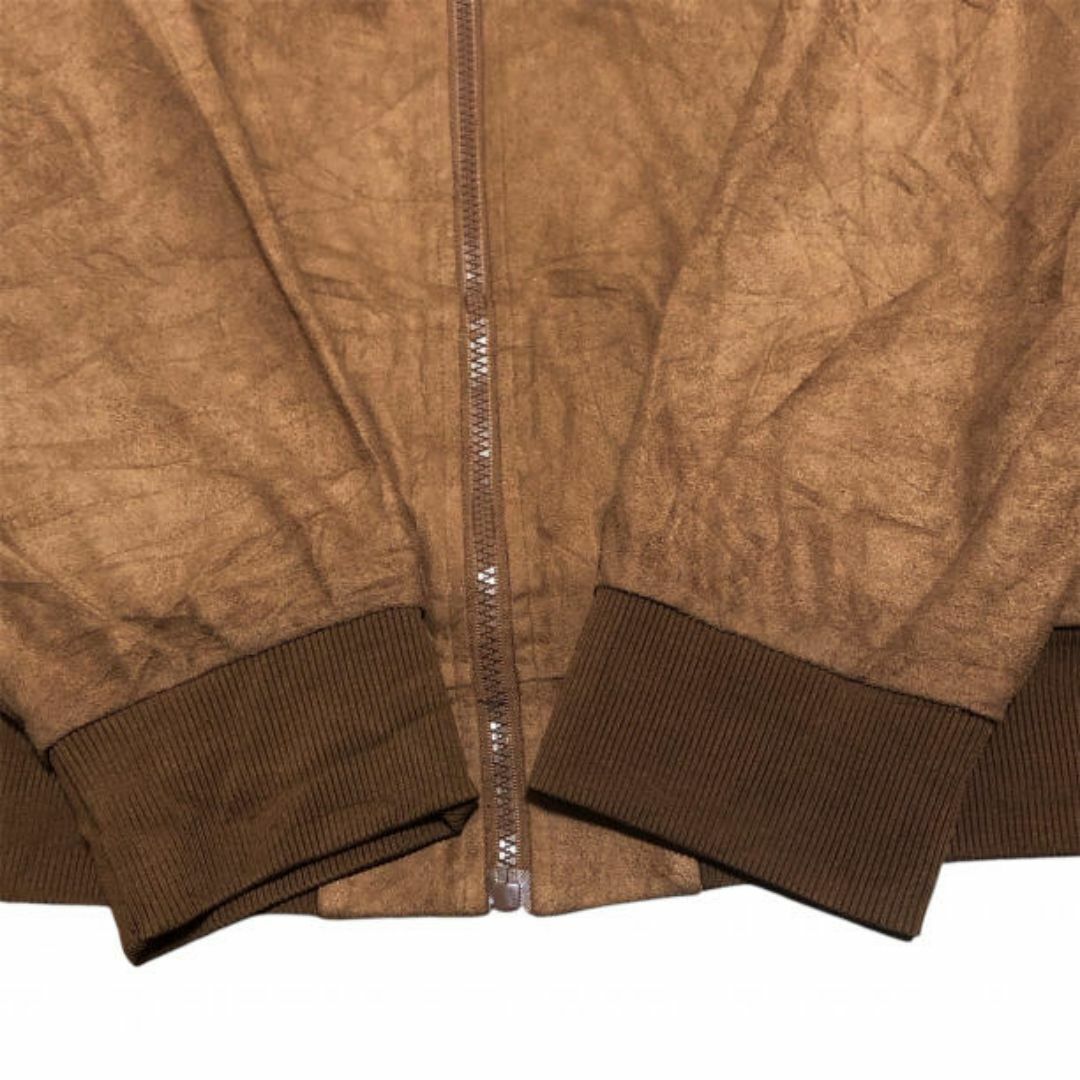 Yahoo!オークション - ユーロ古着 フェイクスウェードジャケット 裏地...