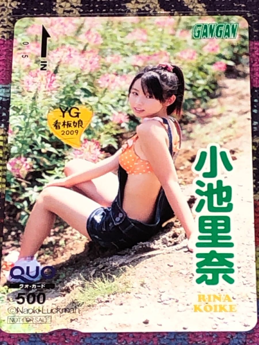 ヤングガンガン 小池里奈 クオカード YG看板娘(クオカード)｜売買されたオークション情報、yahooの商品情報をアーカイブ公開 - オークファン（aucfan.com）