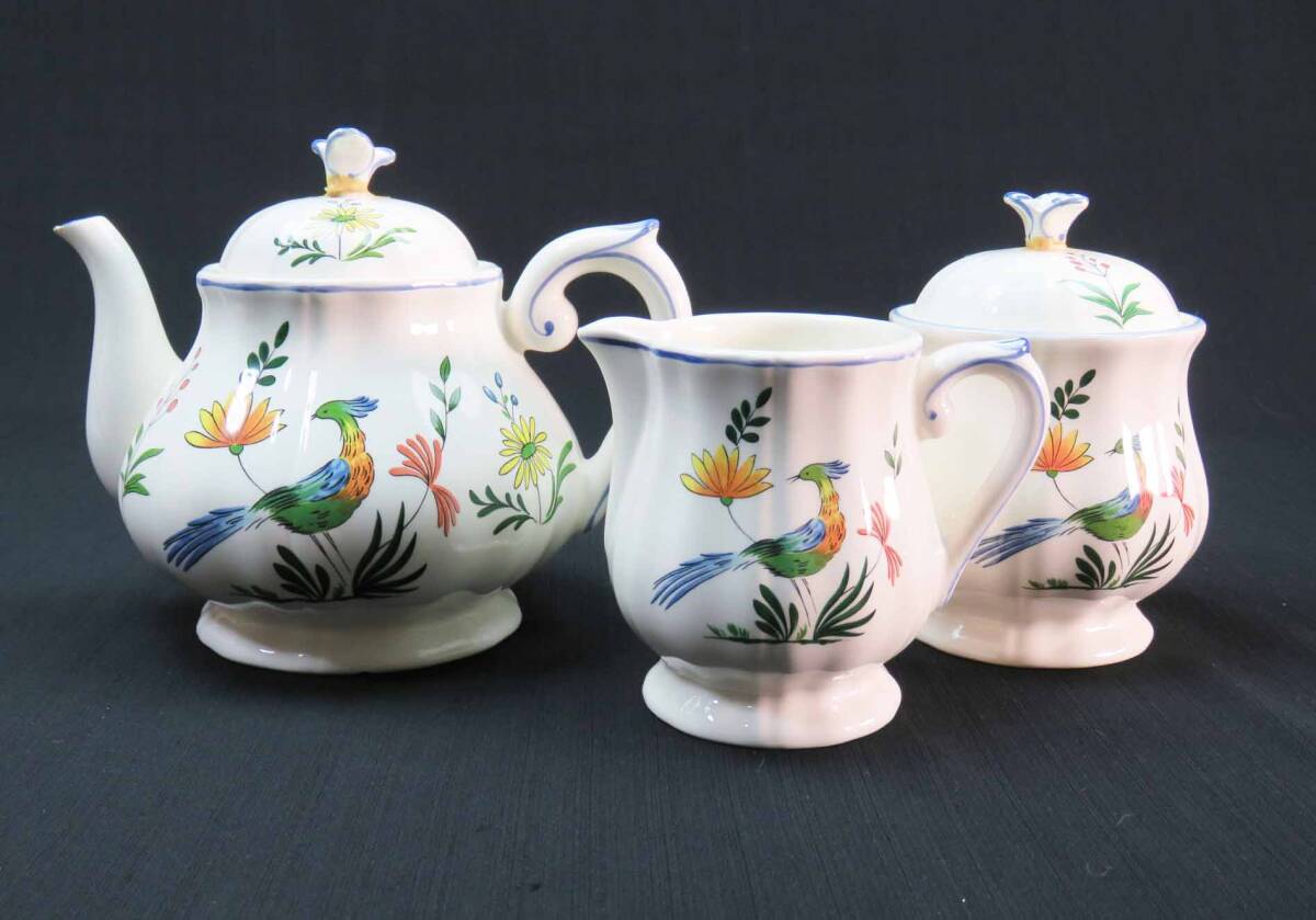 Yahoo!オークション - Gien ジアン フランス ディナーセット14点 難あ...