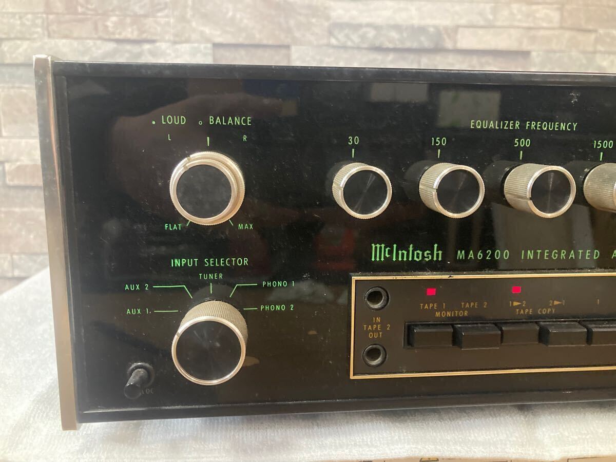 Yahoo!オークション - Mclntosh マッキントッシュ MA6200 インテグレー...