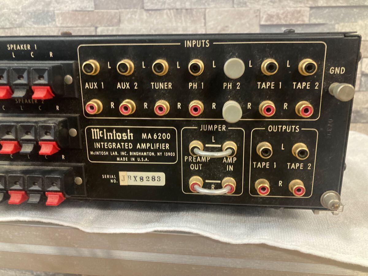 Yahoo!オークション - Mclntosh マッキントッシュ MA6200 インテグレー...