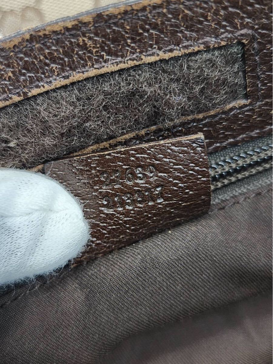 Yahoo!オークション - GUCCI グッチ GGキャンバス ショルダーバッグ 斜...