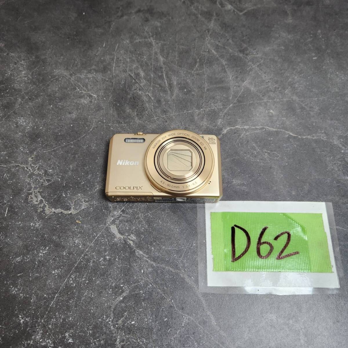Yahoo!オークション - D62 動作品 Nikon ニコン COOLPIX S7000 ゴール...