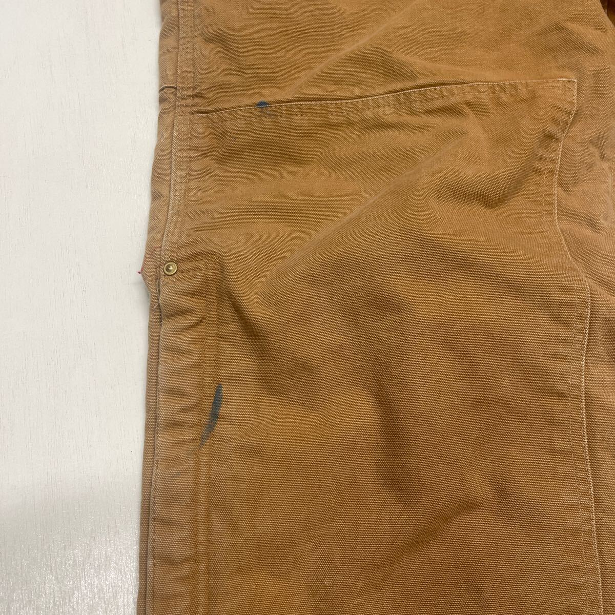 Yahoo!オークション - W42 薄茶色 古着 R02 CARHARTT カーハート オー...