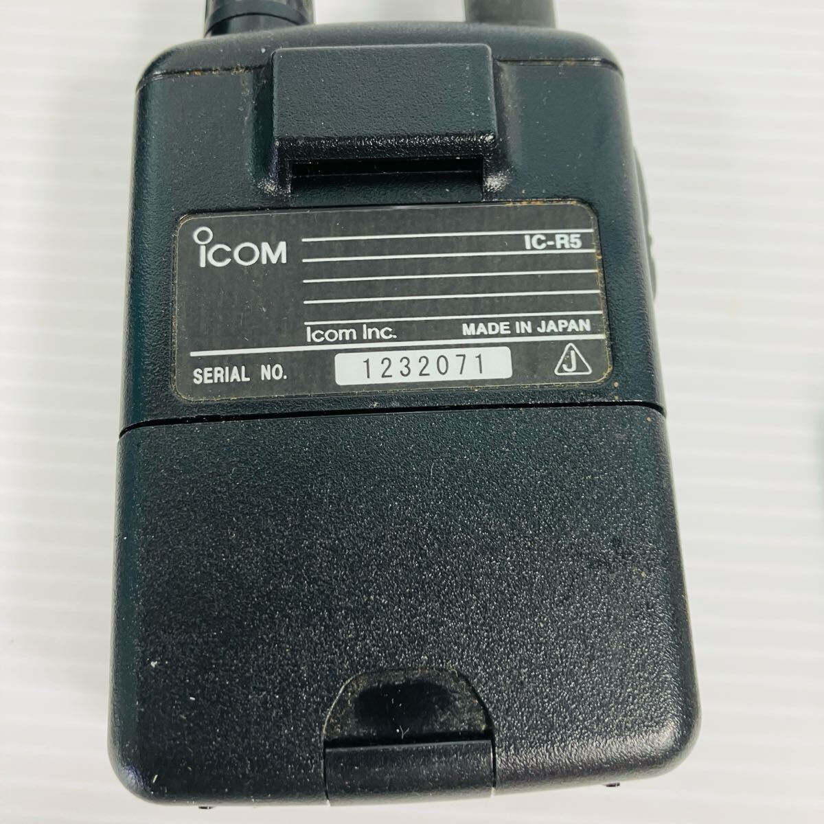 Yahoo!オークション - Z31 ICOM IC-R5 広帯域ハンディレシーバー ACア...