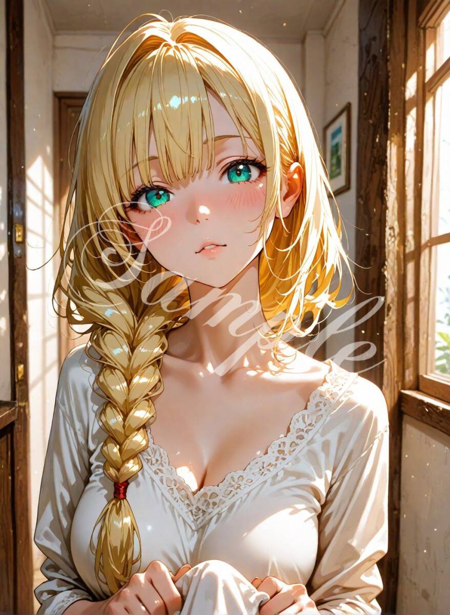 Yahoo!オークション - T02411 A4 ポスター 美女 イラスト アート 綺麗...