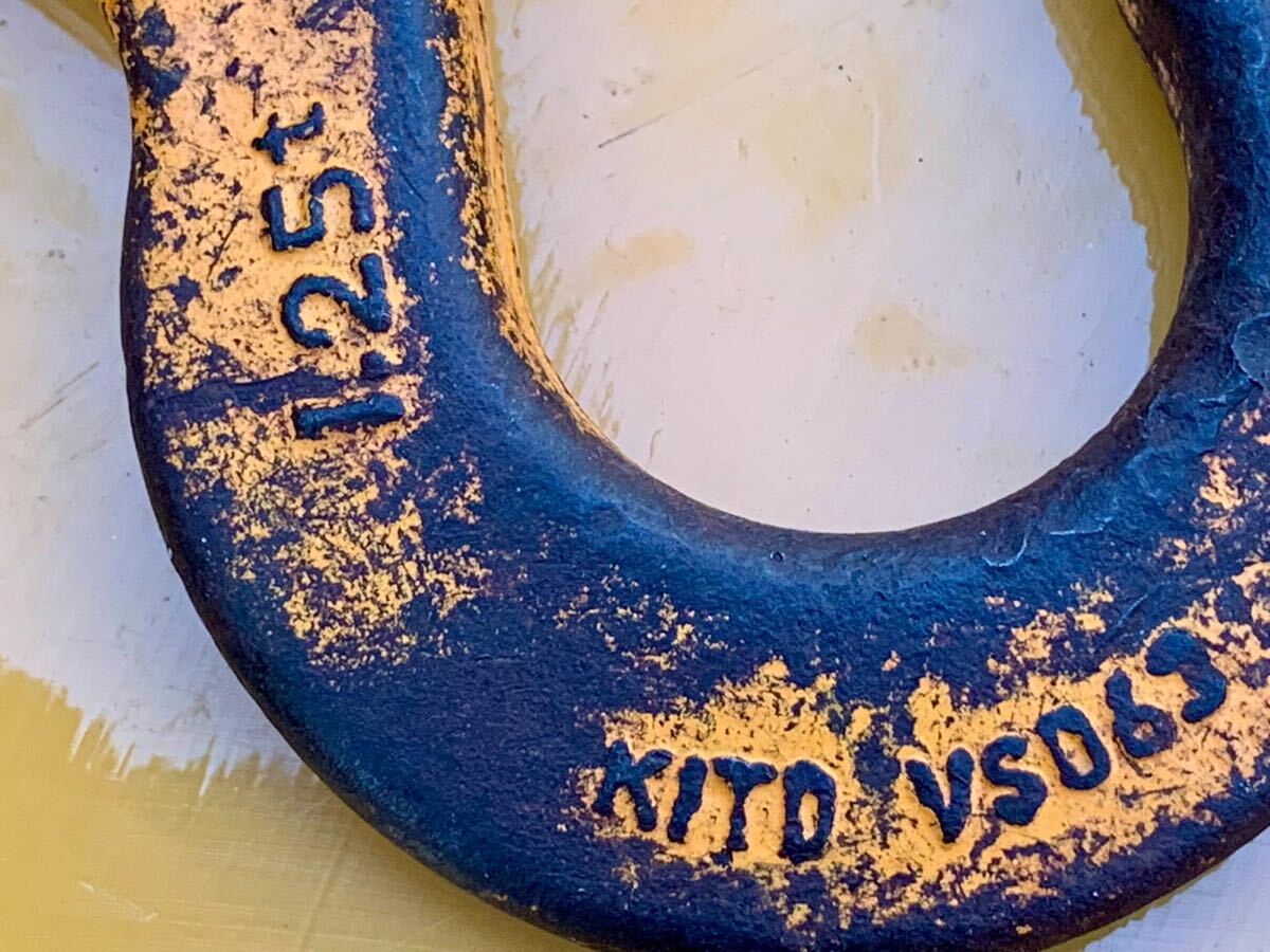 Yahoo!オークション - KITO キトー/チェーン 4m VS063 キトー KITO 1.2...