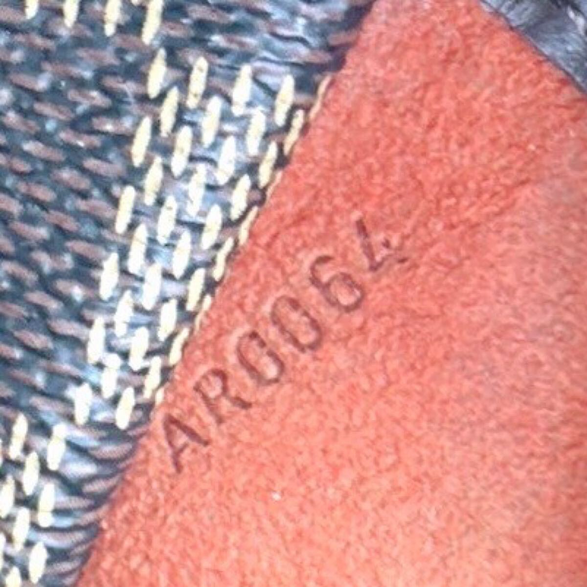 Yahoo!オークション - g228 1円 LOUIS VUITTON ルイヴィトン ダミエ エ...