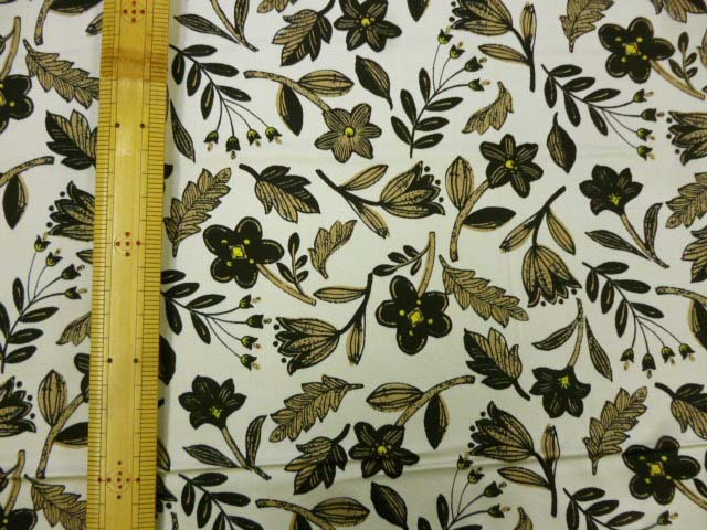 Yahoo!オークション - 即決 3755・綿レーヨン・サテンPTアイボリー...