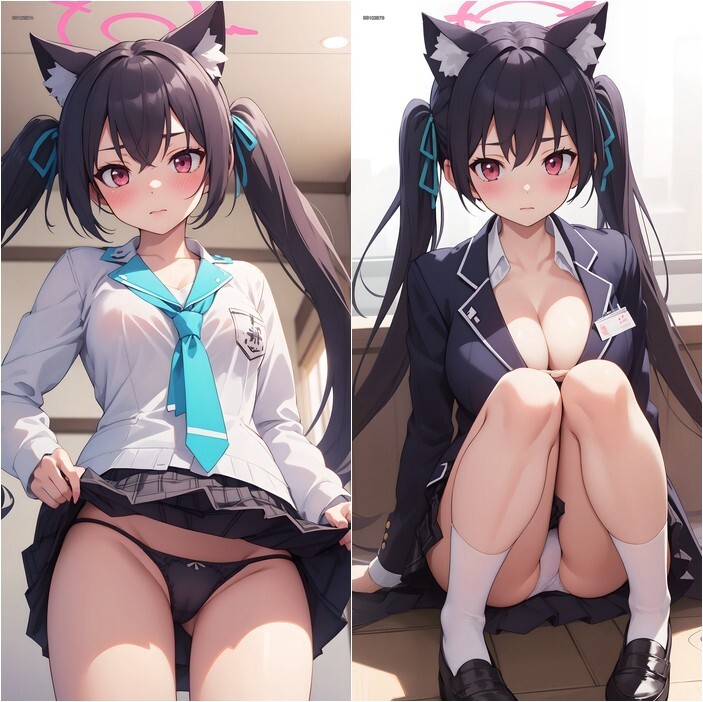 Yahoo!オークション - SS10287-黒見セリカ コスプレ 美少女 両面 ミニ ...