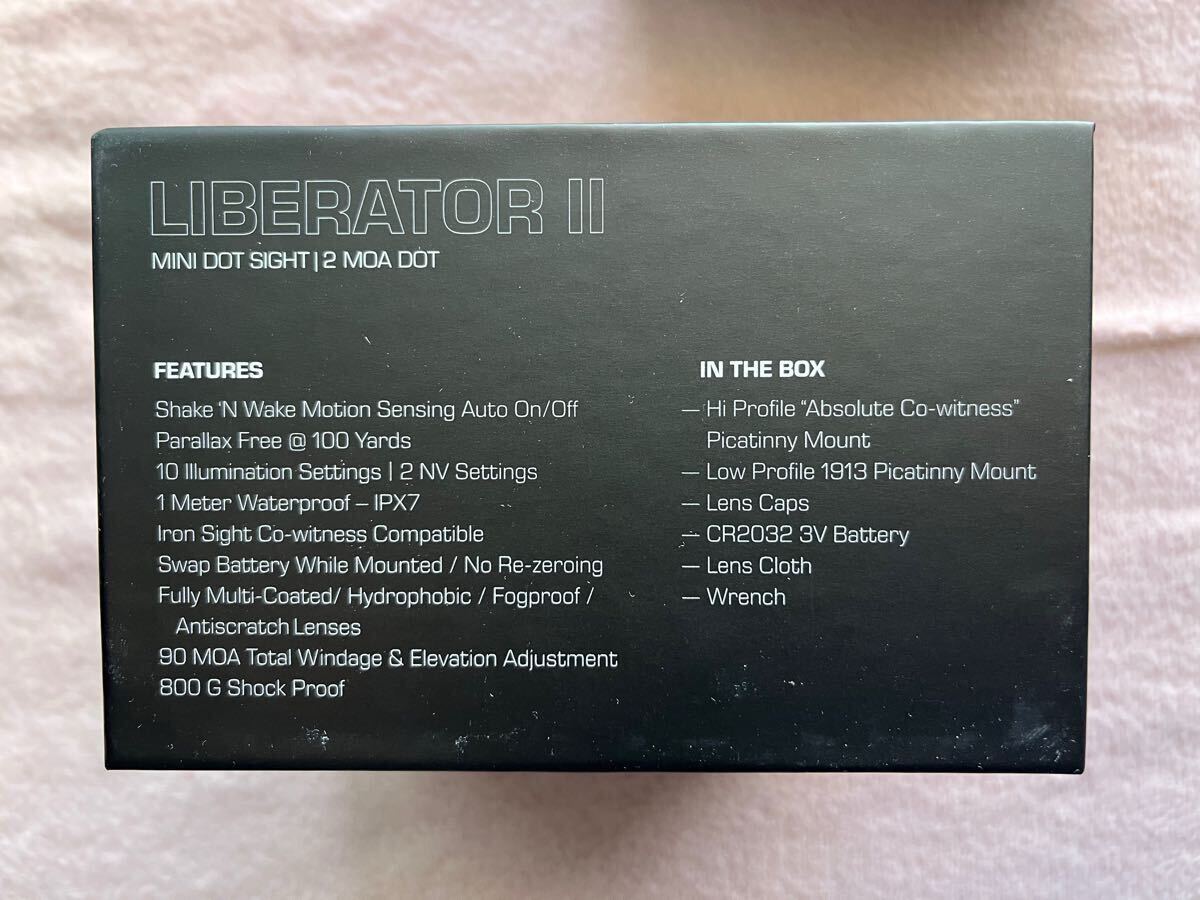 Yahoo!オークション - Swampfox Liberator II 1×22mm 2moaドットサイ...