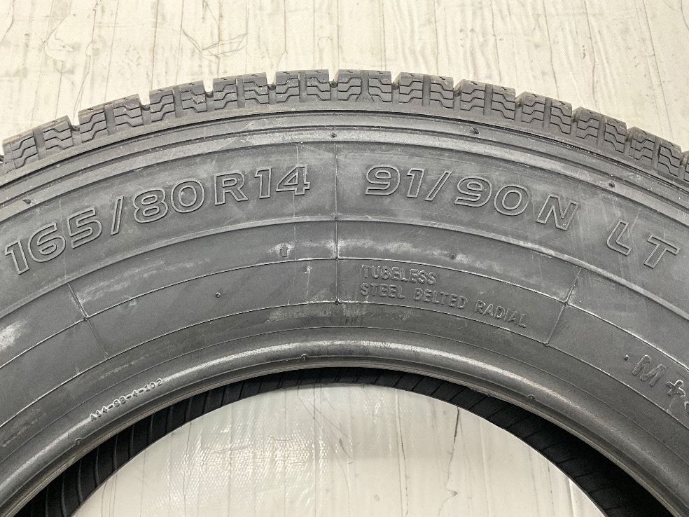 Yahoo!オークション - 未使用 4本セット 165/80R14 91/90N LT トーヨー...