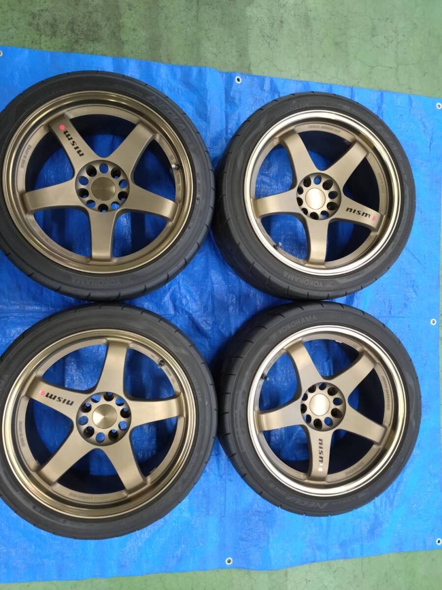 ニスモ nismo LM GT4 ブロンズ 18インチ9.5J 4本 GTRサイズ 当時物(5穴)｜売買されたオークション情報、yahooの商品情報をアーカイブ公開 - オークファン ...