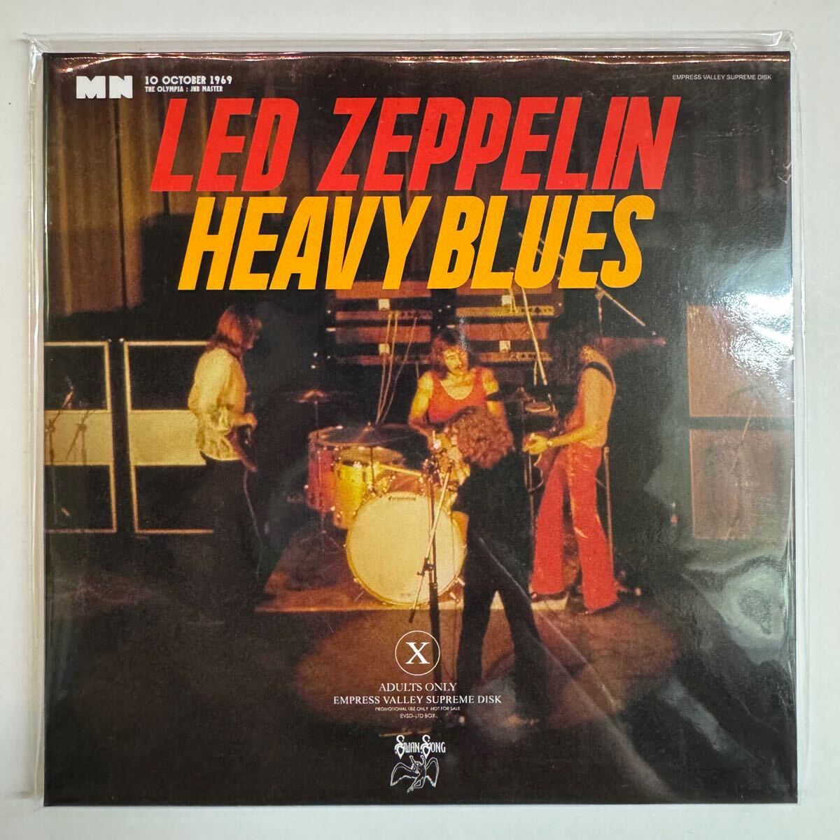 Yahoo!オークション - LED ZEPPELIN / HEAVY BLUES 2CD 1969年パリの高...