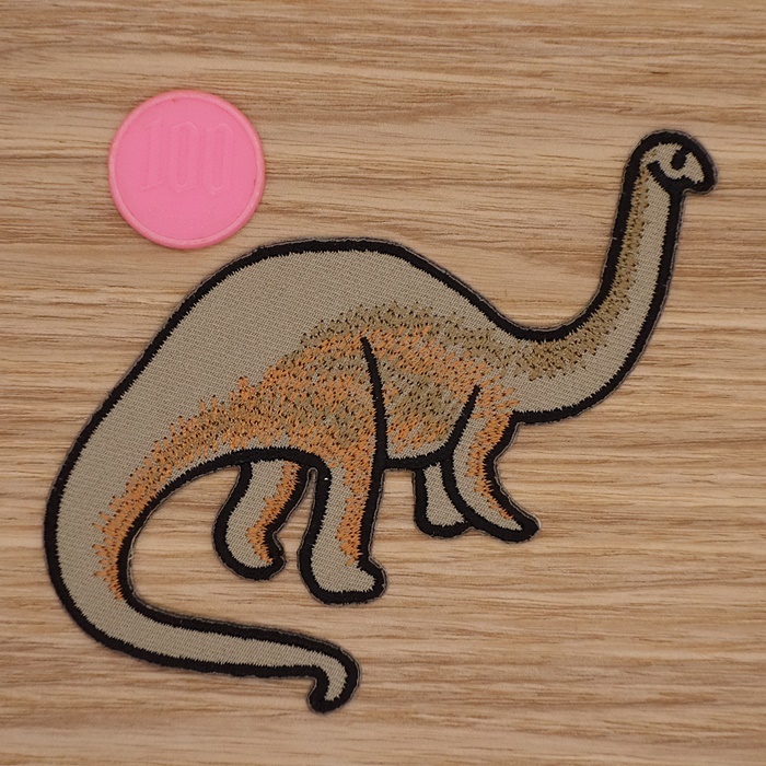 Yahoo!オークション - 【Lサイズ】アイロンワッペン NO.1467 恐竜 ダ...