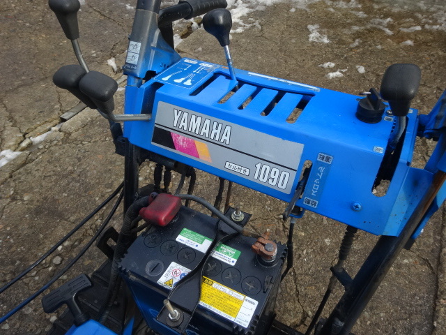 Yahoo!オークション - セル始動OK ヤマハYT-1090 除雪テスト済み 10馬...