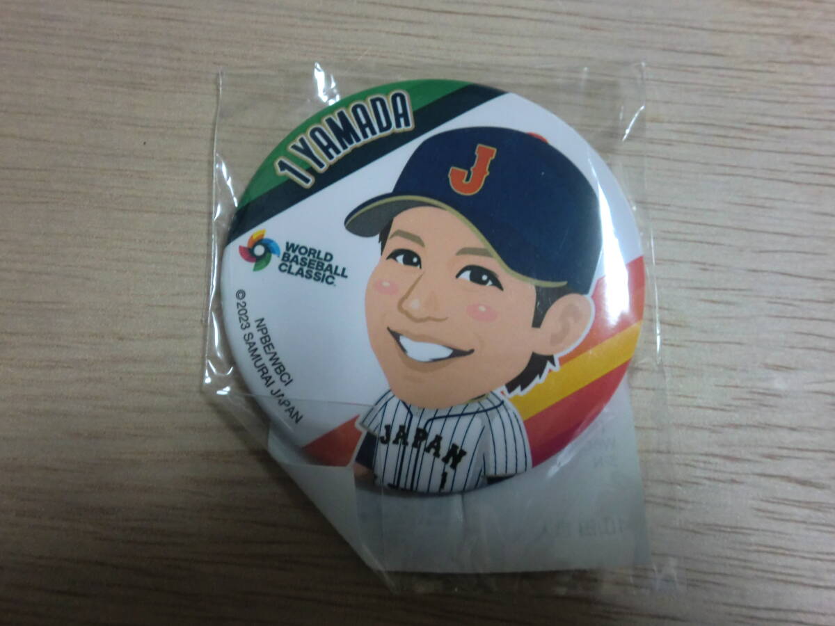 Yahoo!オークション - WBC 侍ジャパン 2023 山田哲人 缶バッジ
