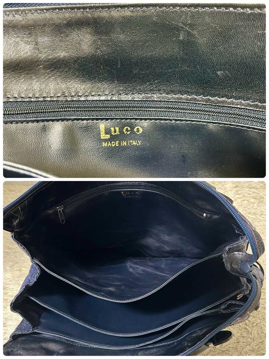 Yahoo!オークション - 美品 /希少 Luco ルーコ ビジネスバッグ ブリー...