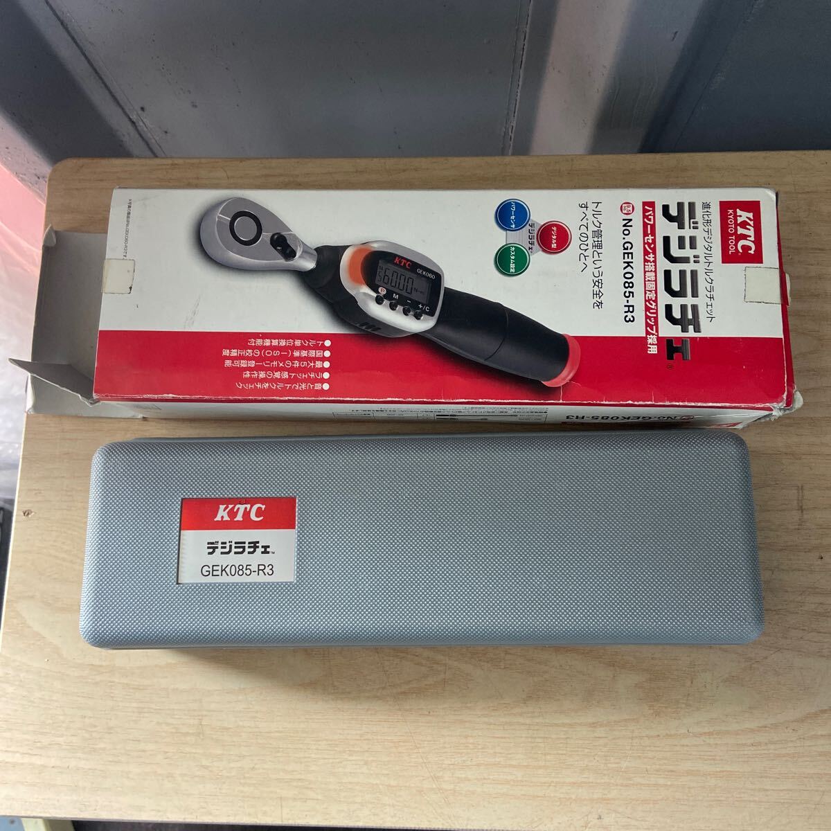 Yahoo!オークション - KTC デジラチェ GEK085-R3 京都機械工具 未使用...