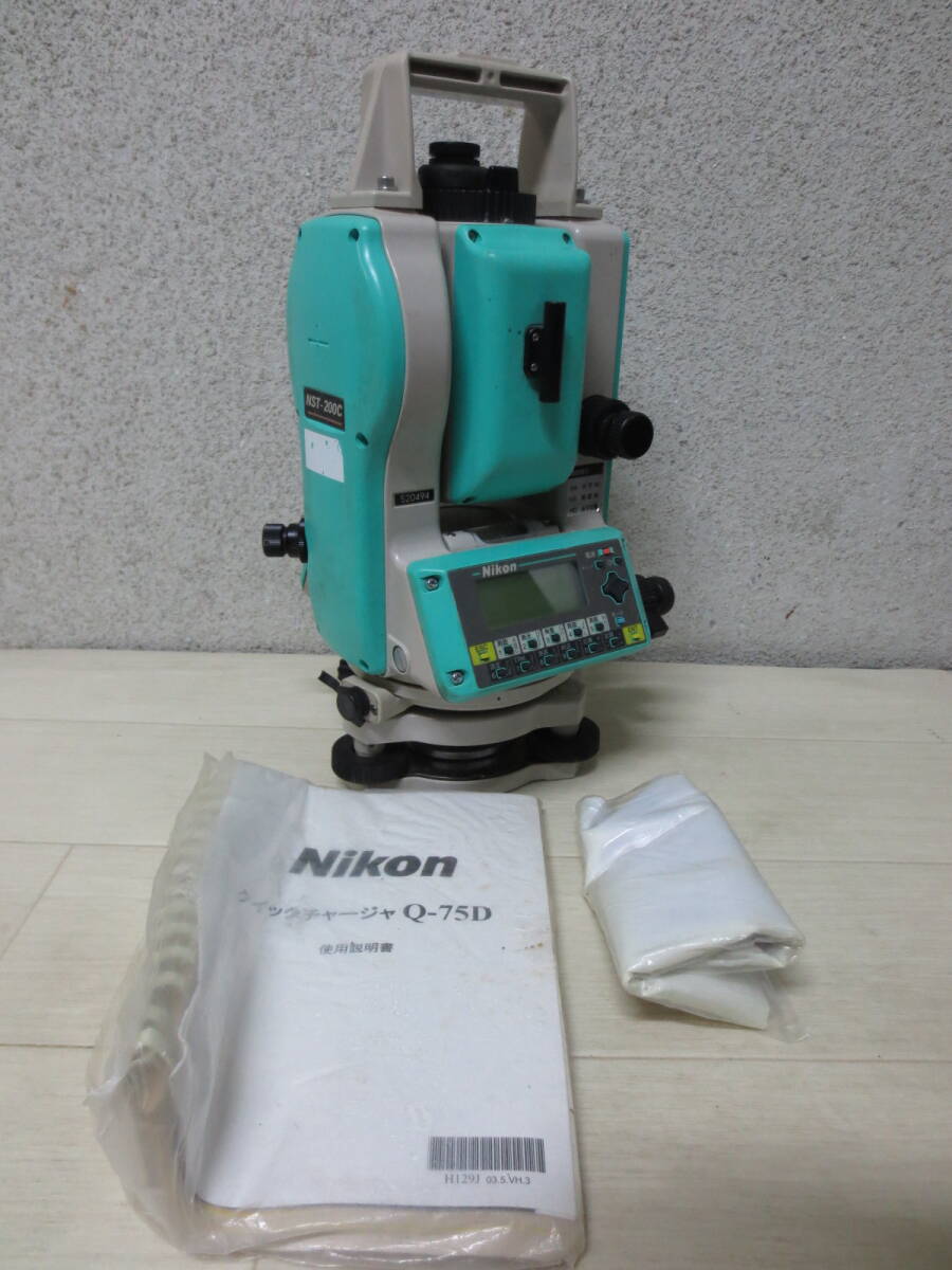 Yahoo!オークション - Nikon ニコン トータルステーション NST-200C 計...