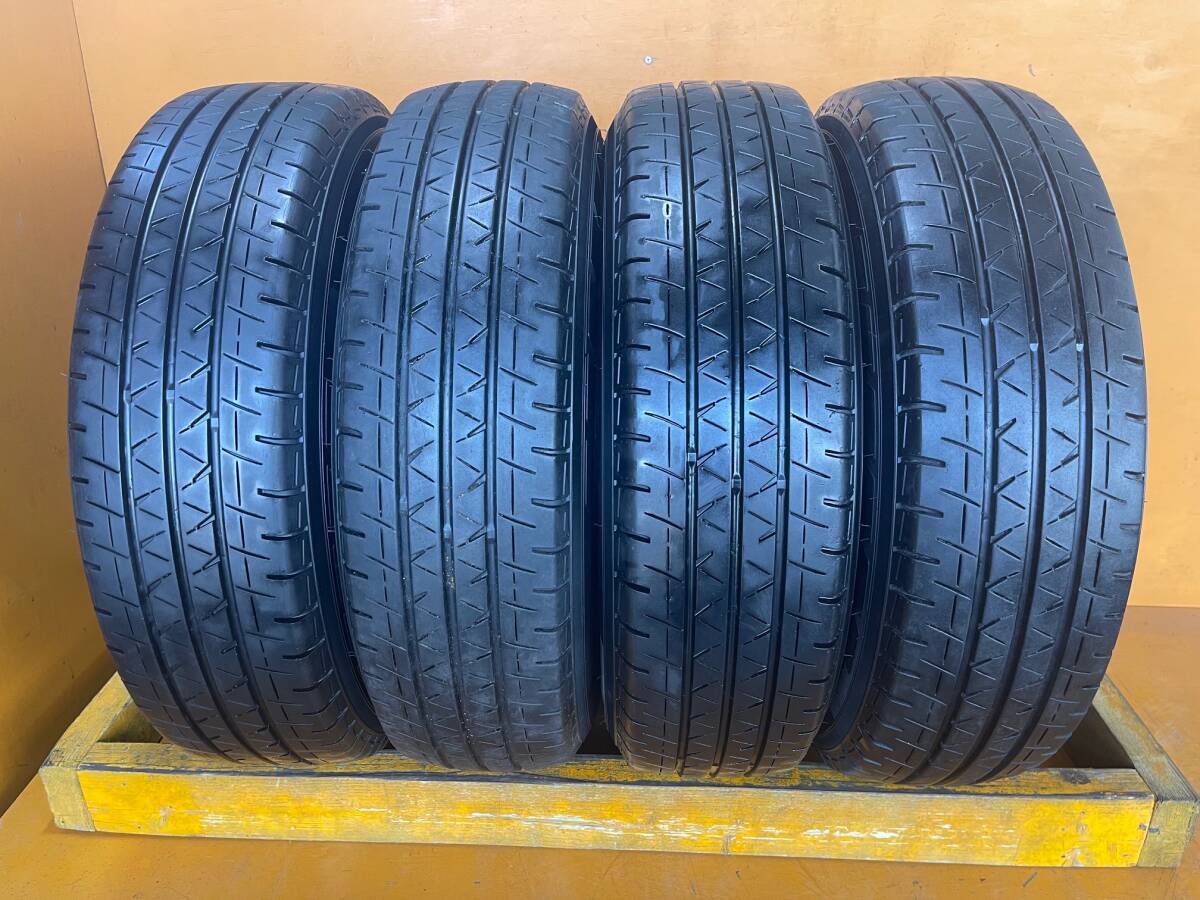 Yahoo!オークション - 【R606】8.0分山 ヨコハマBLUEARTH 195/80R15 10...