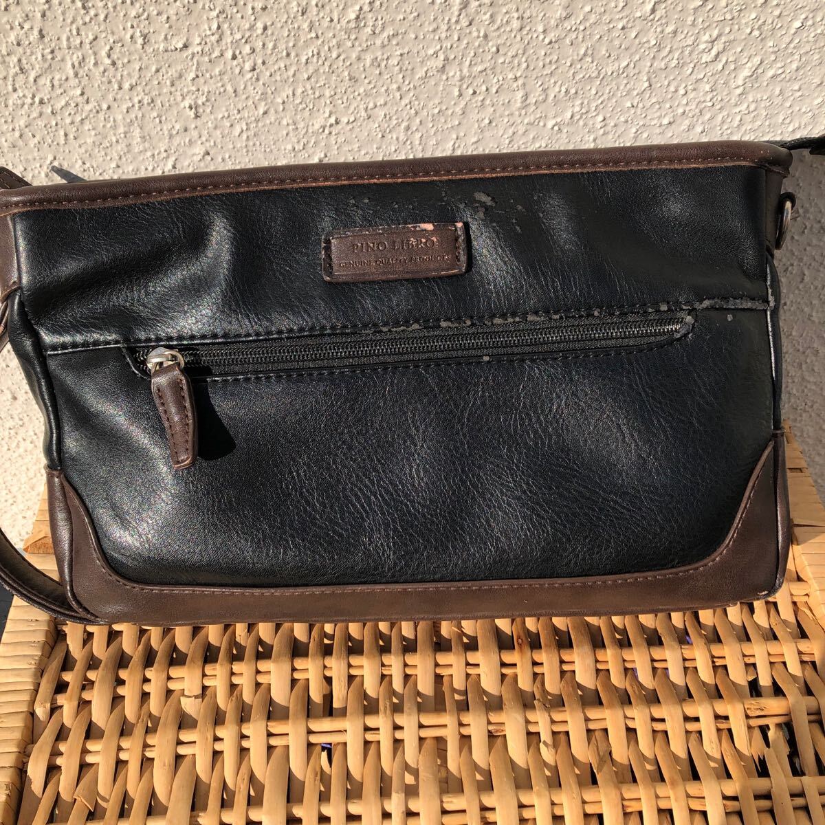 Yahoo!オークション - 【ジャンク品】pino Libro セカンドバッグ クラ...