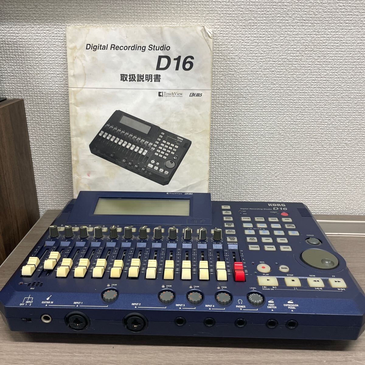 Yahoo!オークション - digital recording studio D16 KORG 説明書付き